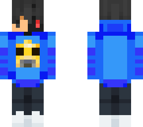 Blue Etho bot | Minecraft Skin