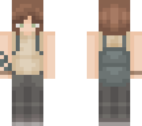 ellie williams - santa barbara version 2 | Minecraft Skin
