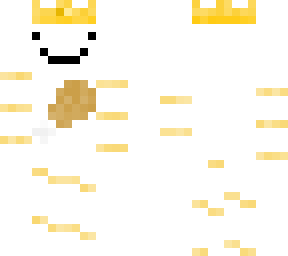 fried chicken with crown (ver. 3) | Minecraft Skin
