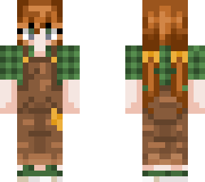Ginger Farm Girl | Minecraft Skin