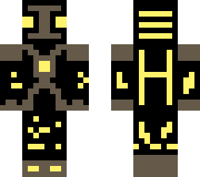 yellow knight | Minecraft Skins
