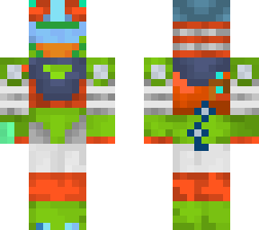 Leon Mecha - Brawl Stars | Minecraft Skin