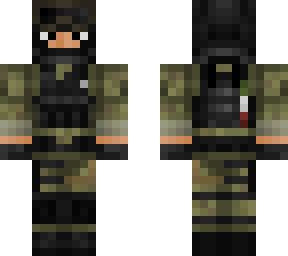 Mexican Army Special Forces Corps (GAFE) - Operator - Var.1 | Minecraft ...