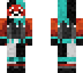 panda rojo | Minecraft Skins