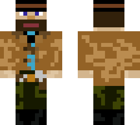 Arthur Morgan (summer gunslinger) | Minecraft Skin