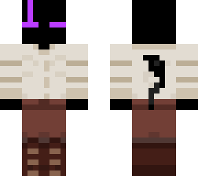Enderman with eye scar | Minecraft Skin