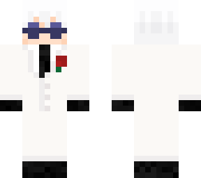 gojo suit | Minecraft Skins