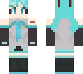 Hatsune Miku | Minecraft Skin