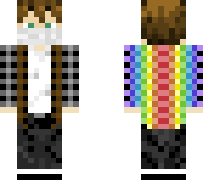 June Skin w/ Mask - Happy Pride! | Minecraft Skin