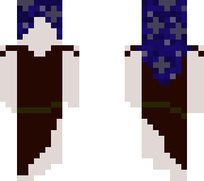 Nika the Moon Goddess | Minecraft Skin