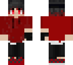 red hoodie | Minecraft Skins
