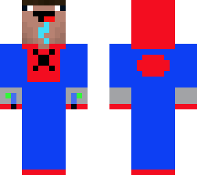 spiderman derp | Minecraft Skins