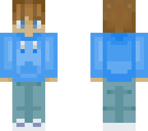 blue hoodie | Minecraft Skins