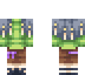 direwolf slayer [3px + ribbon] | Minecraft Skin