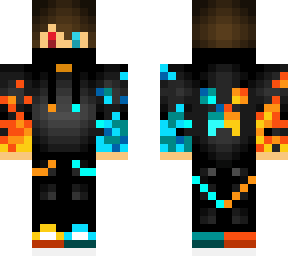 Fire and ice | Minecraft Skin