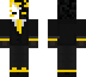Gold And Black Mafia Boss | Minecraft Skin