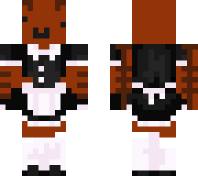 Roach In Maid Outfit | Minecraft Skin