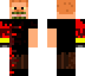 Aw Shucks (Does bad things guy) | Minecraft Skin
