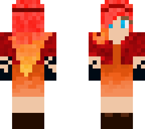 Fiery’s Dress | Minecraft Skin