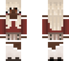 Red Winter Outfit | Minecraft Skin