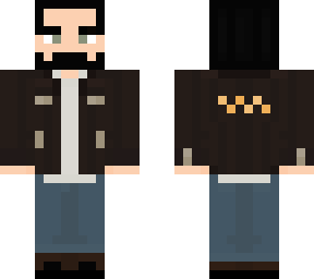 alan wake | Minecraft Skins