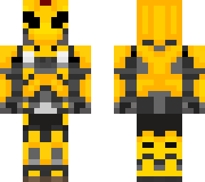Bumblebee Helmet | Minecraft Skin