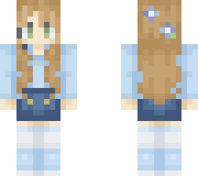 overall girl | Minecraft Skins