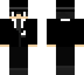 guy with a top hat | Minecraft Skin