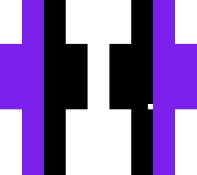 Half black half purple skin | Minecraft Skin