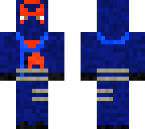 Hooded Cobra Commander | Minecraft Skin
