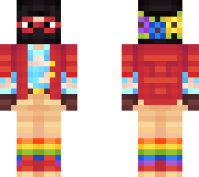 KhaosKorps Red Radishes Mayhem | Minecraft Skin