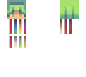 New shading+color palette base | Minecraft Skin