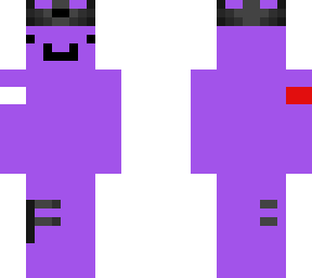 purple derpy smile black crown | Minecraft Skin