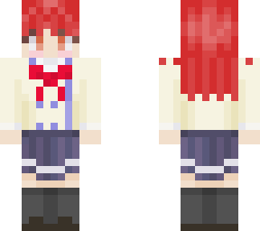 Saki Saki - Uniform | Minecraft Skin