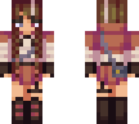 She looks so perfect - SF46 | Minecraft Skin