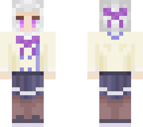 Shino Kiryuu - Uniform | Minecraft Skin