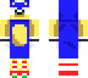 Sonic - Riders Design | Minecraft Skin