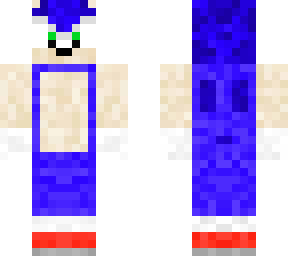 Sonic The Hedgehog | Minecraft Skin