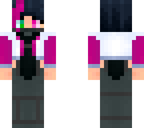 Cyberpunk Metal Legs & Respirator | Minecraft Skin