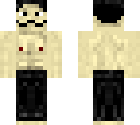 Shirtless man | Minecraft Skin