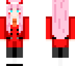 zero two | Minecraft Skins