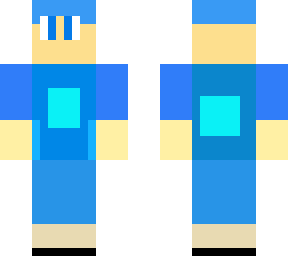 blue gamer | Minecraft Skins