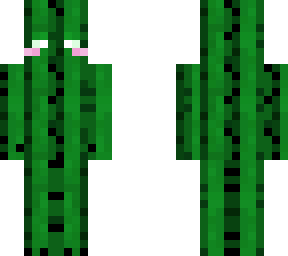 cute cactus monster | Minecraft Skin