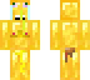 Golden peepee poopoo pants | Minecraft Skin