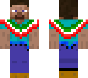 mexican steve without moustache | Minecraft Skin