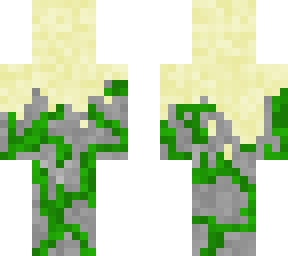 Minecraft sand & mossy stone skin #MinecraftNature | Minecraft Skin