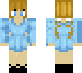 blue dress | Minecraft Skins