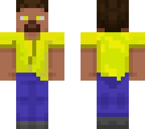 yellow steve | Minecraft Skins
