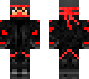 Team red ninja | Minecraft Skin