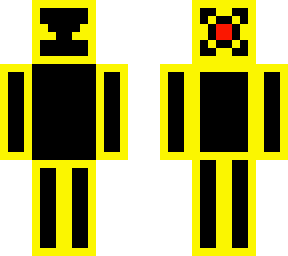 yellow demon | Minecraft Skin